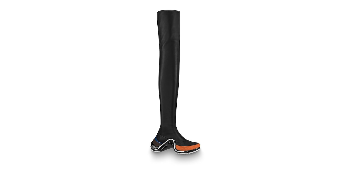 Louis Vuitton Archlight Flat Thigh Boot | semashow.com