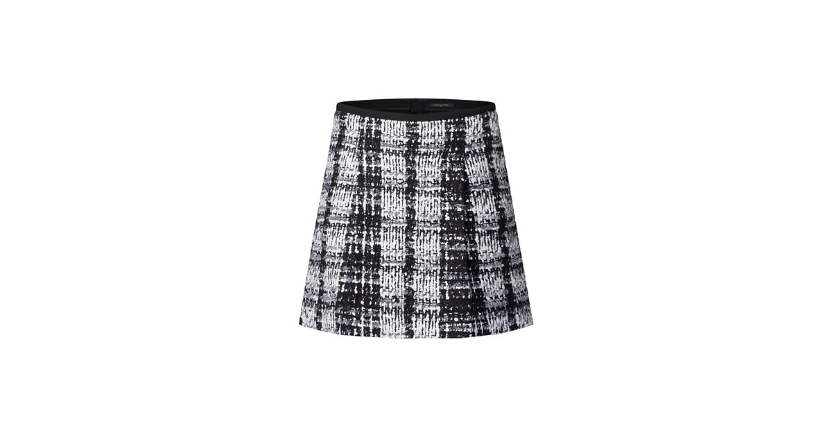 Graphic Tweed Mini Skirt - Ready to Wear | Louis Vuitton India