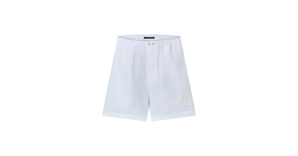 Broderie LV Boxer Shorts - Ready to Wear | LOUIS VUITTON