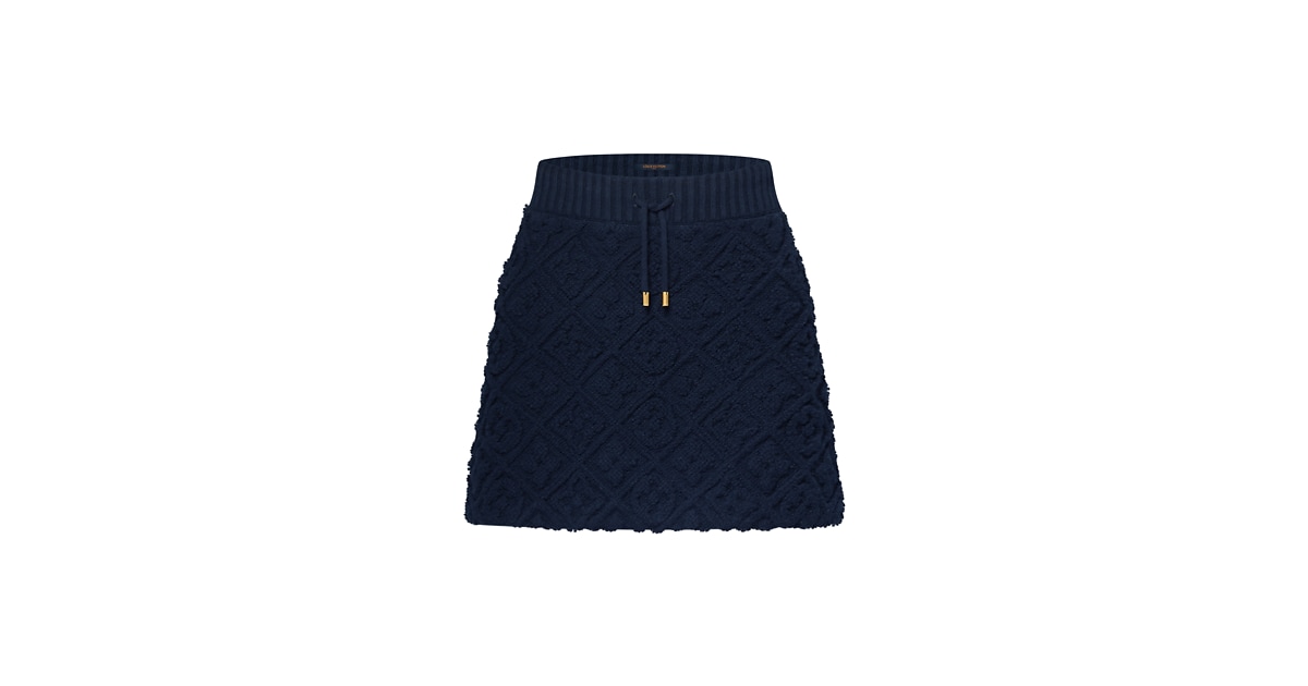Monogram Toweling Mini Skirt - Ready to Wear | LOUIS VUITTON