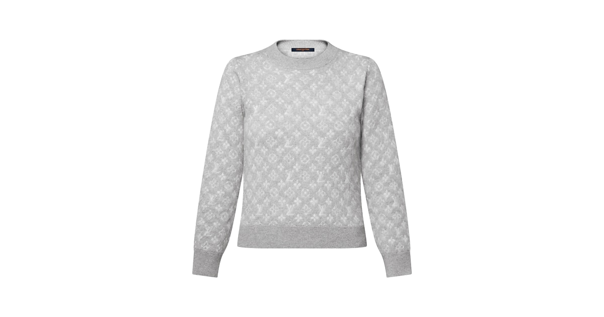 Monogram Brushed Knit Sweater - Ready-to-Wear | LOUIS VUITTON