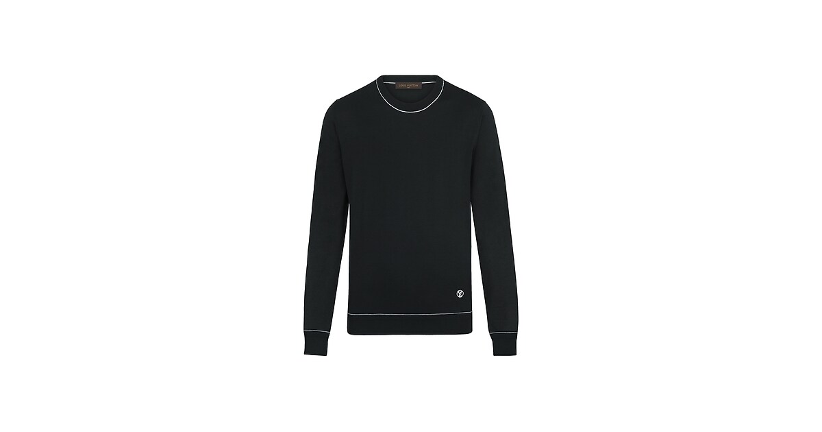 Highlighted Rib Crewneck - Ready to Wear | LOUIS VUITTON