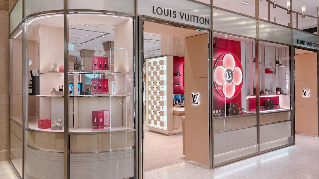 La Beauté Louis Vuitton at Harrods Store in London, United Kingdom | Louis Vuitton