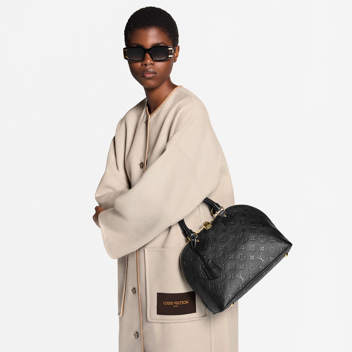 Alma PM Monogram Empreinte Leather - Handbags | LOUIS VUITTON