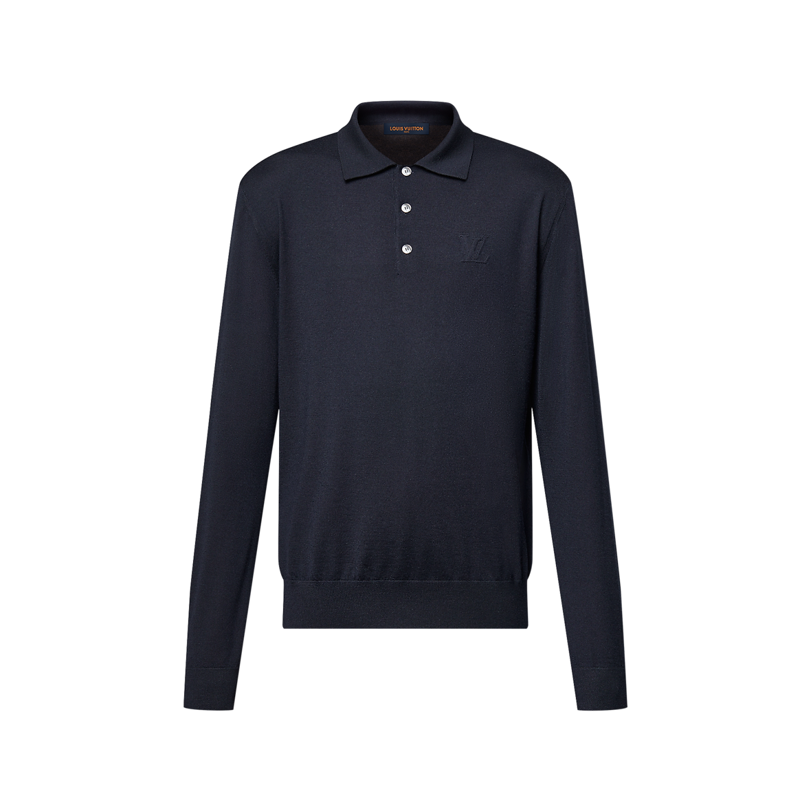 Cashmere Long-Sleeved Polo - Ready-to-Wear | LOUIS VUITTON