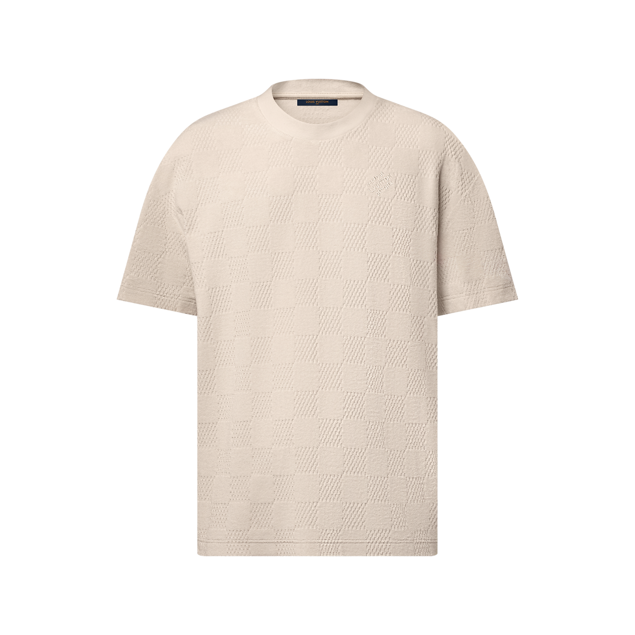 Damier French Terry T-Shirt - Ready-to-Wear | LOUIS VUITTON