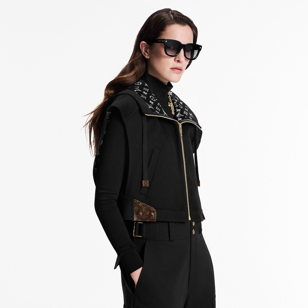 Double Face Open-Arm Jacket - Ready-to-Wear | LOUIS VUITTON