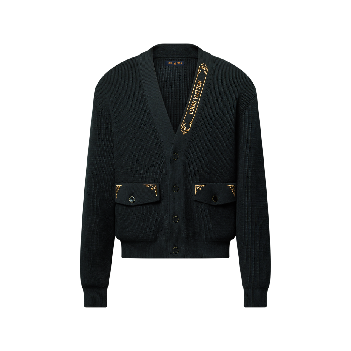 Embroidered Signature Cardigan - Ready-to-Wear | LOUIS VUITTON