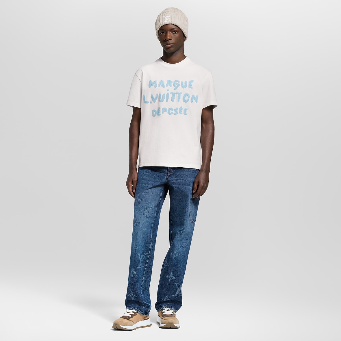 Embroidered Signature T-Shirt - Ready-to-Wear | LOUIS VUITTON