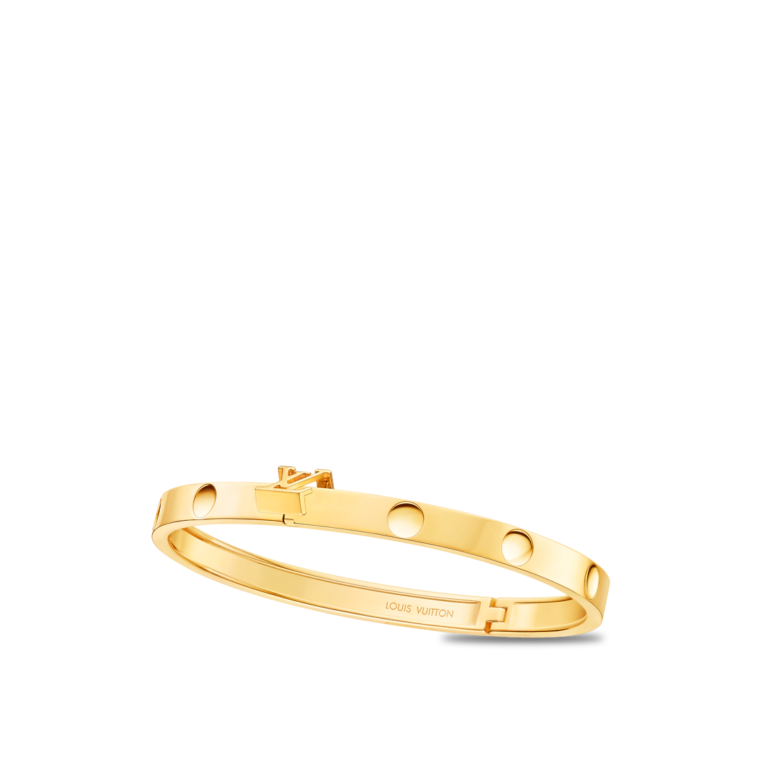 Empreinte Medium Bangle, Yellow Gold - Jewelry | LOUIS VUITTON