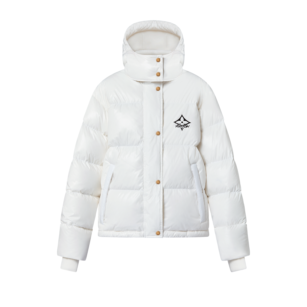 Glossy Nylon Puffer Jacket - Ready to Wear | LOUIS VUITTON