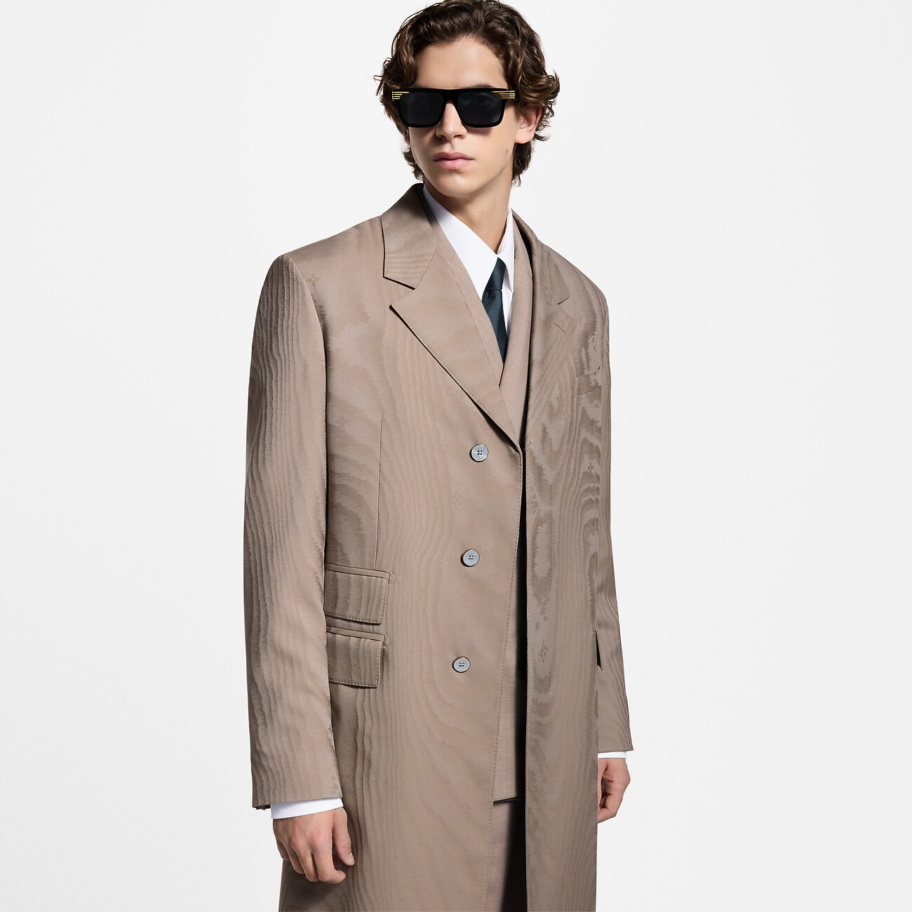 Jacquard Unlined Coat - Ready to Wear | LOUIS VUITTON
