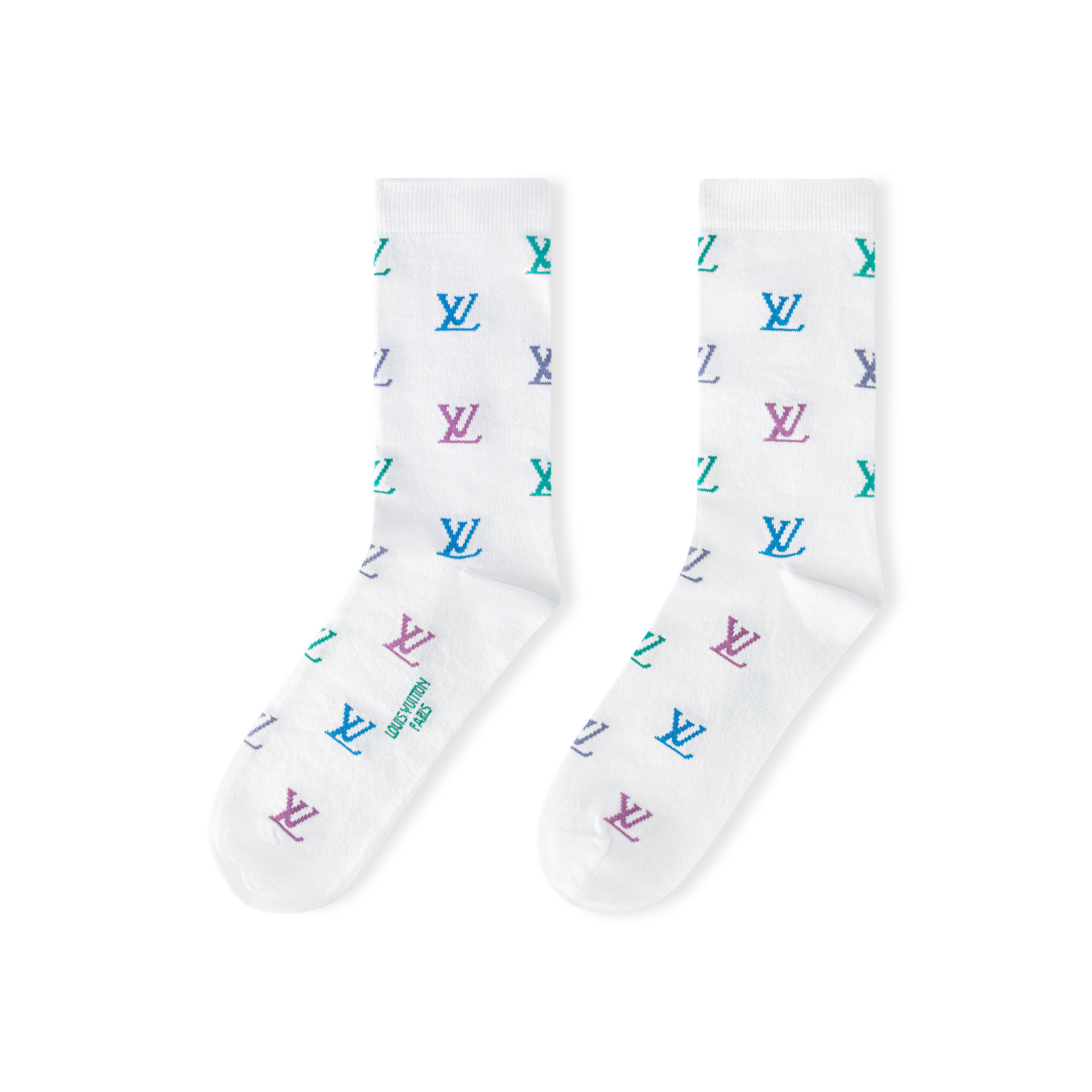 LV Blason Shading Socks S00 - Accessories | LOUIS VUITTON