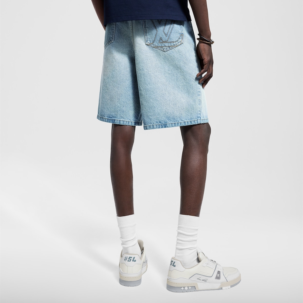 LV Denim Shorts - Ready-to-Wear | LOUIS VUITTON