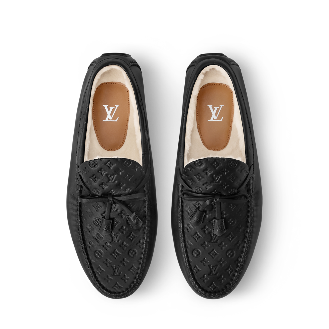 LV Driver Moccasin - For Men | LOUIS VUITTON