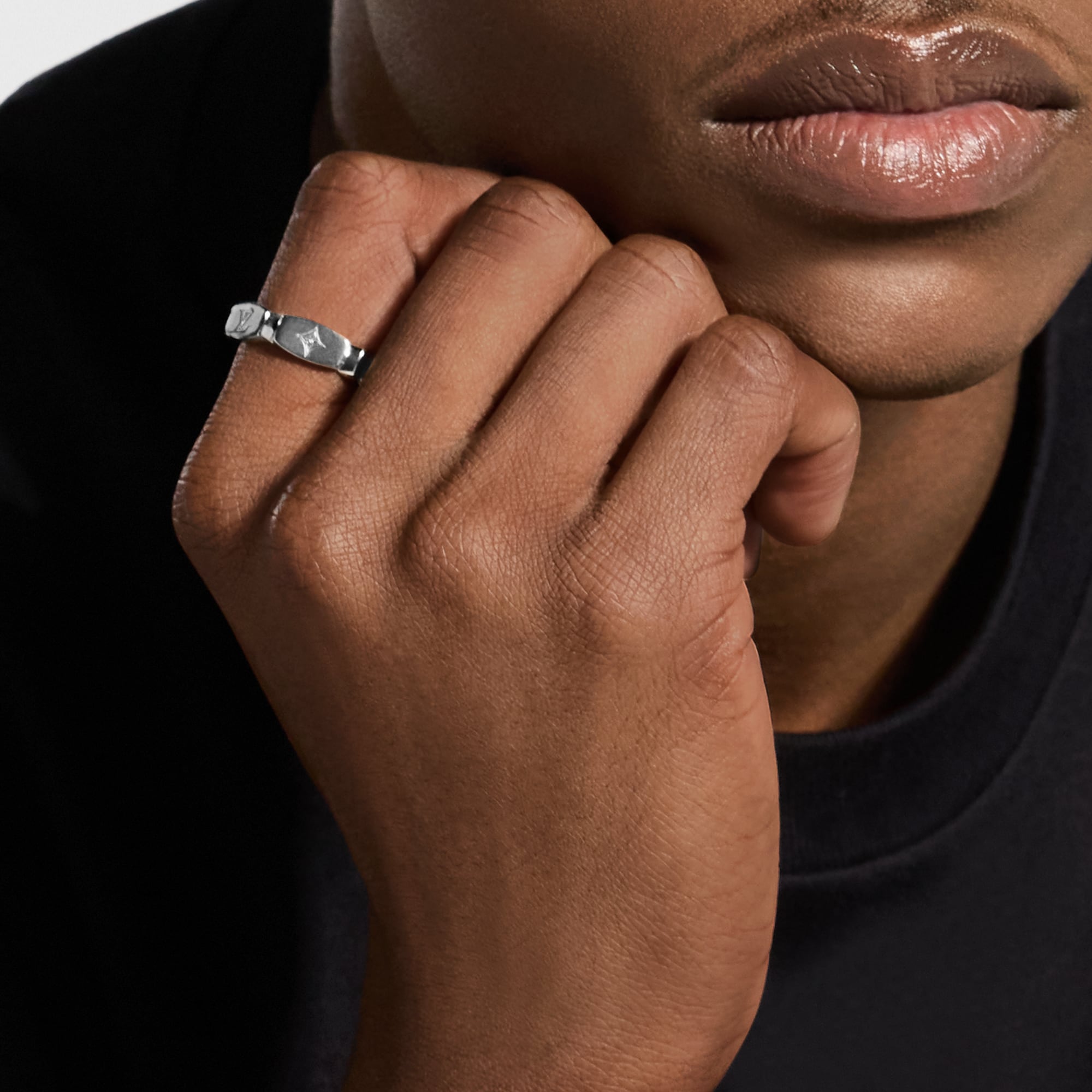 LV Monogram Lovers Ring S00 - Fashion Jewelry | LOUIS VUITTON