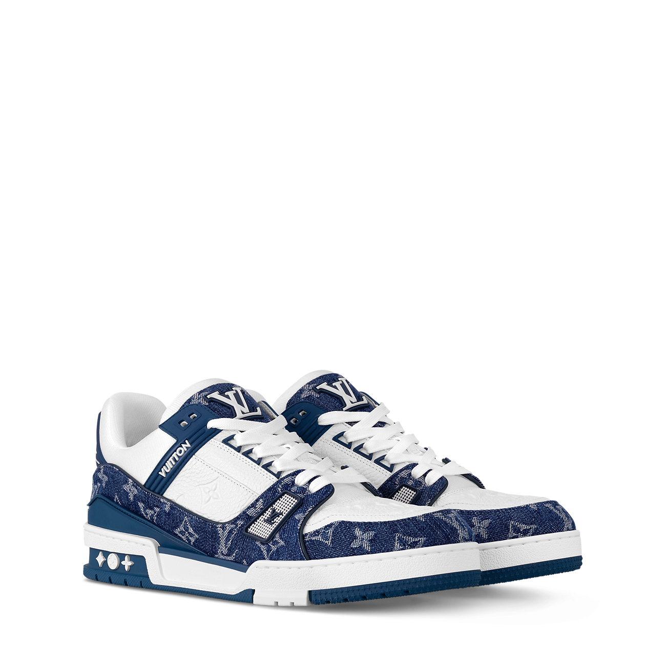Blue Sneakers Shoes | LOUIS VUITTON