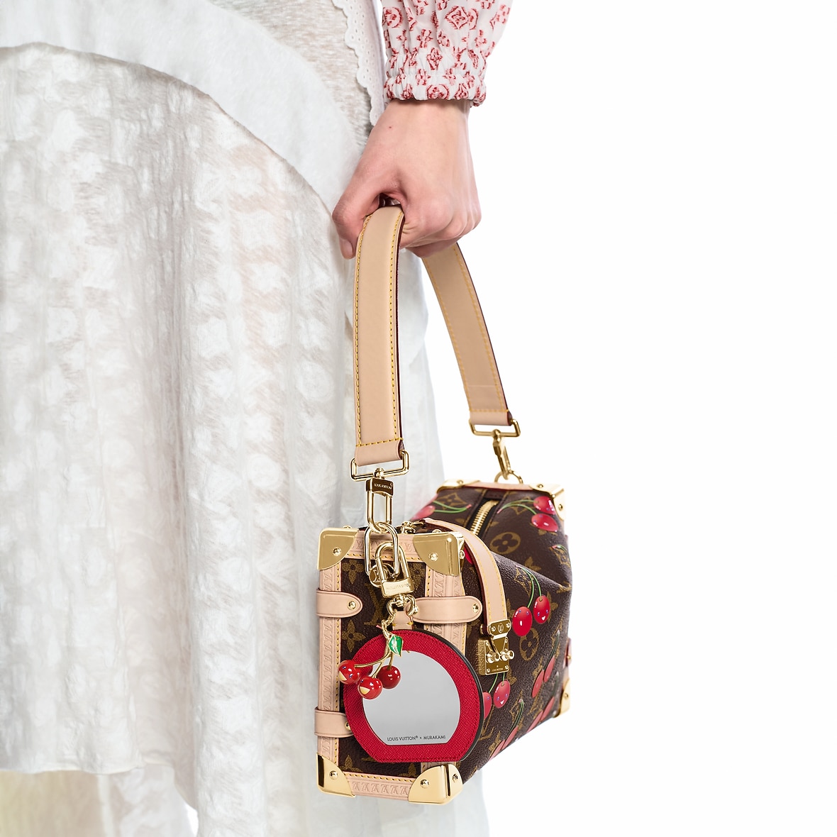 LV x TM Cerise LV Mini Mirror Bag Charm S00 - Accessories | LOUIS VUITTON