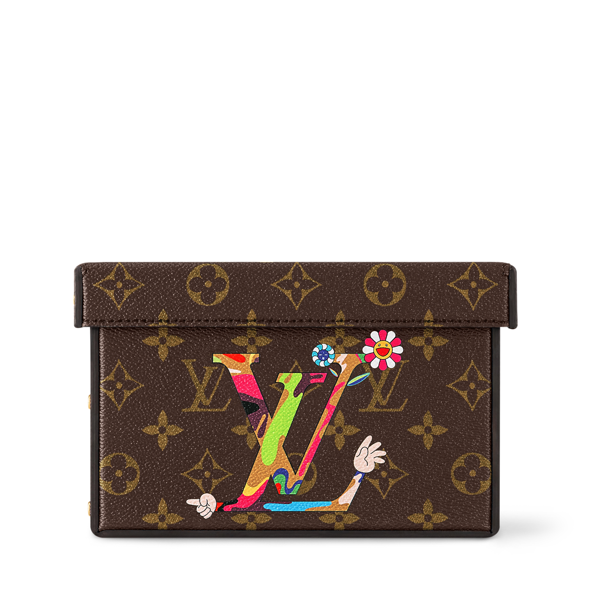 LV x TM Superflat Characters Cardboard Box - Library | LOUIS VUITTON