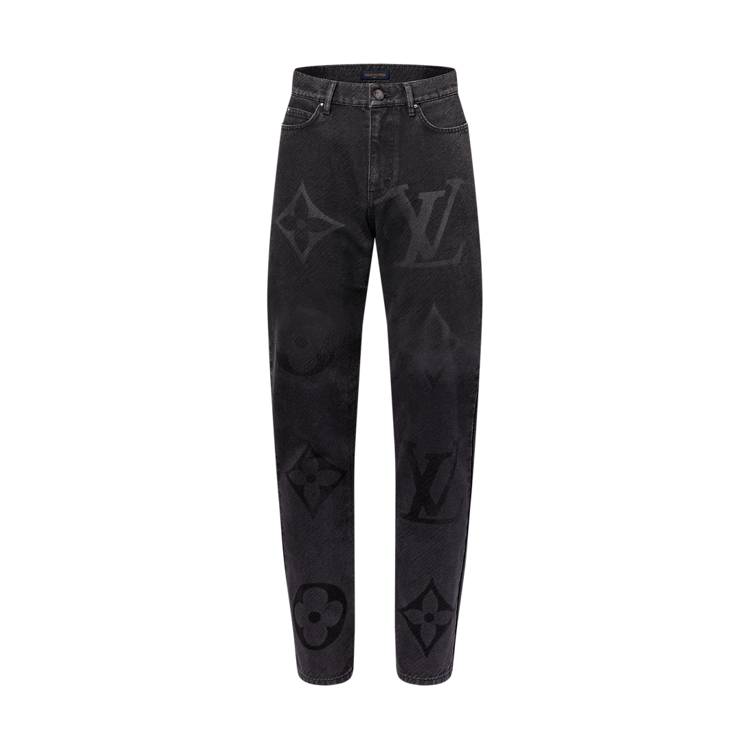 Monogram Denim Pants - Ready to Wear | LOUIS VUITTON