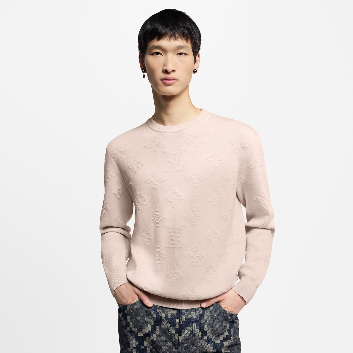 Monogram Embossed Pullover - Ready to Wear | LOUIS VUITTON