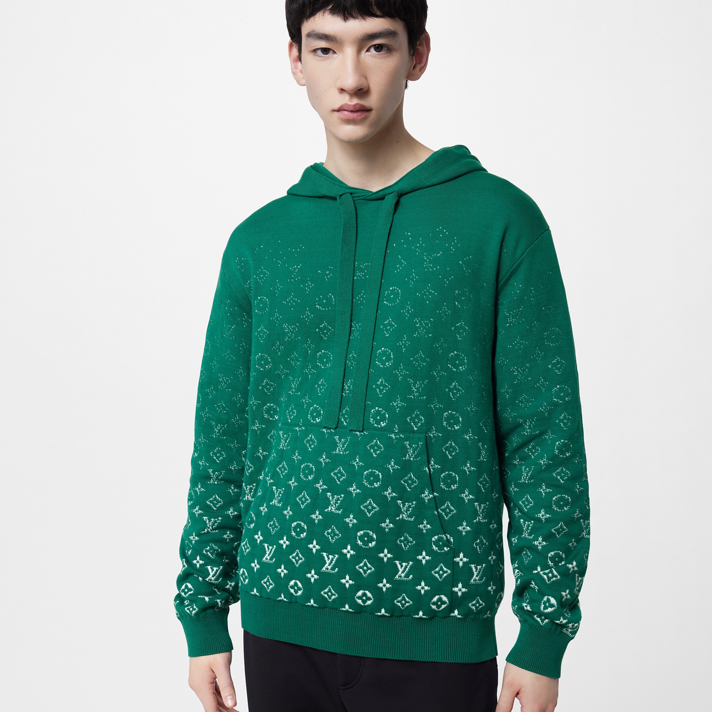 Monogram Gradient Cotton Hoodie - Ready to Wear | LOUIS VUITTON