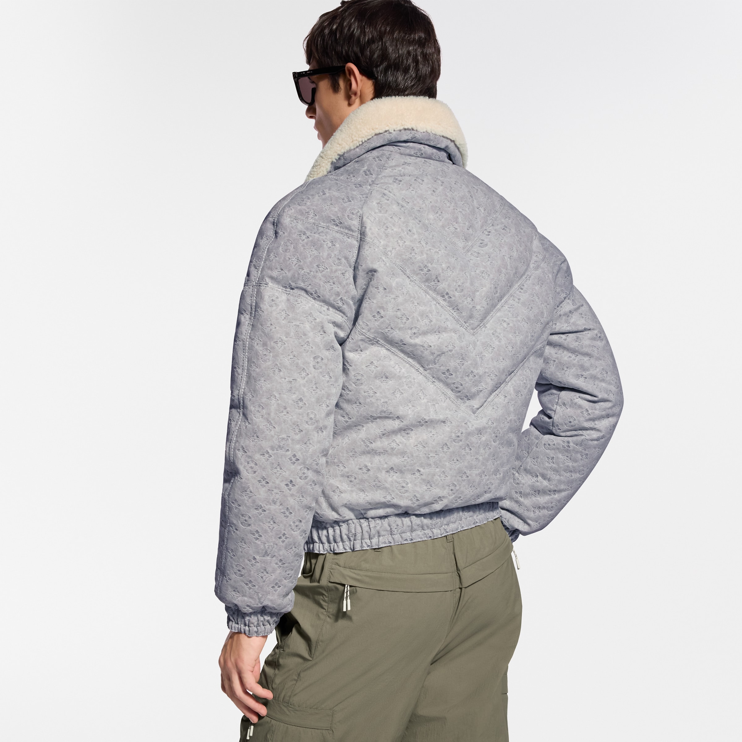 Monogram Jacquard Puffer Jacket - For Men | LOUIS VUITTON