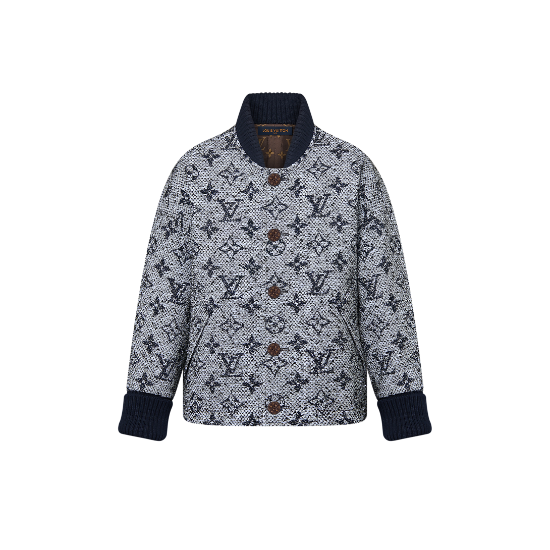 Monogram Tweed Varsity Jacket - Ready to Wear | LOUIS VUITTON