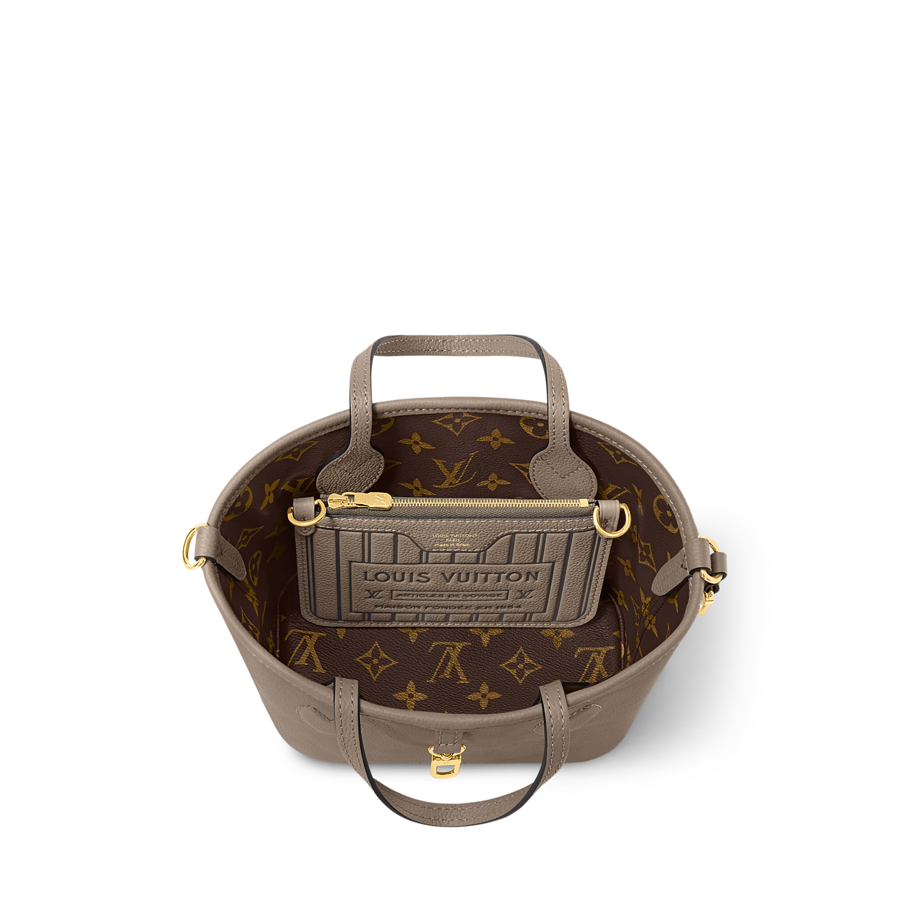 Neverfull Bandoulière Inside Out BB - Handbags | LOUIS VUITTON