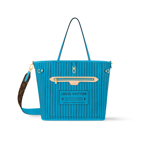 Neverfull Bandoulière Inside Out MM Monogram Canvas - Women Bags ...