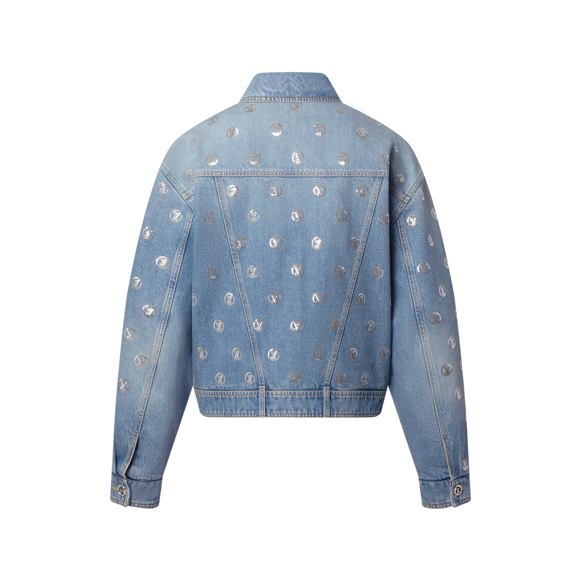 Sequin Signature Denim Jacket - Ready to Wear | LOUIS VUITTON