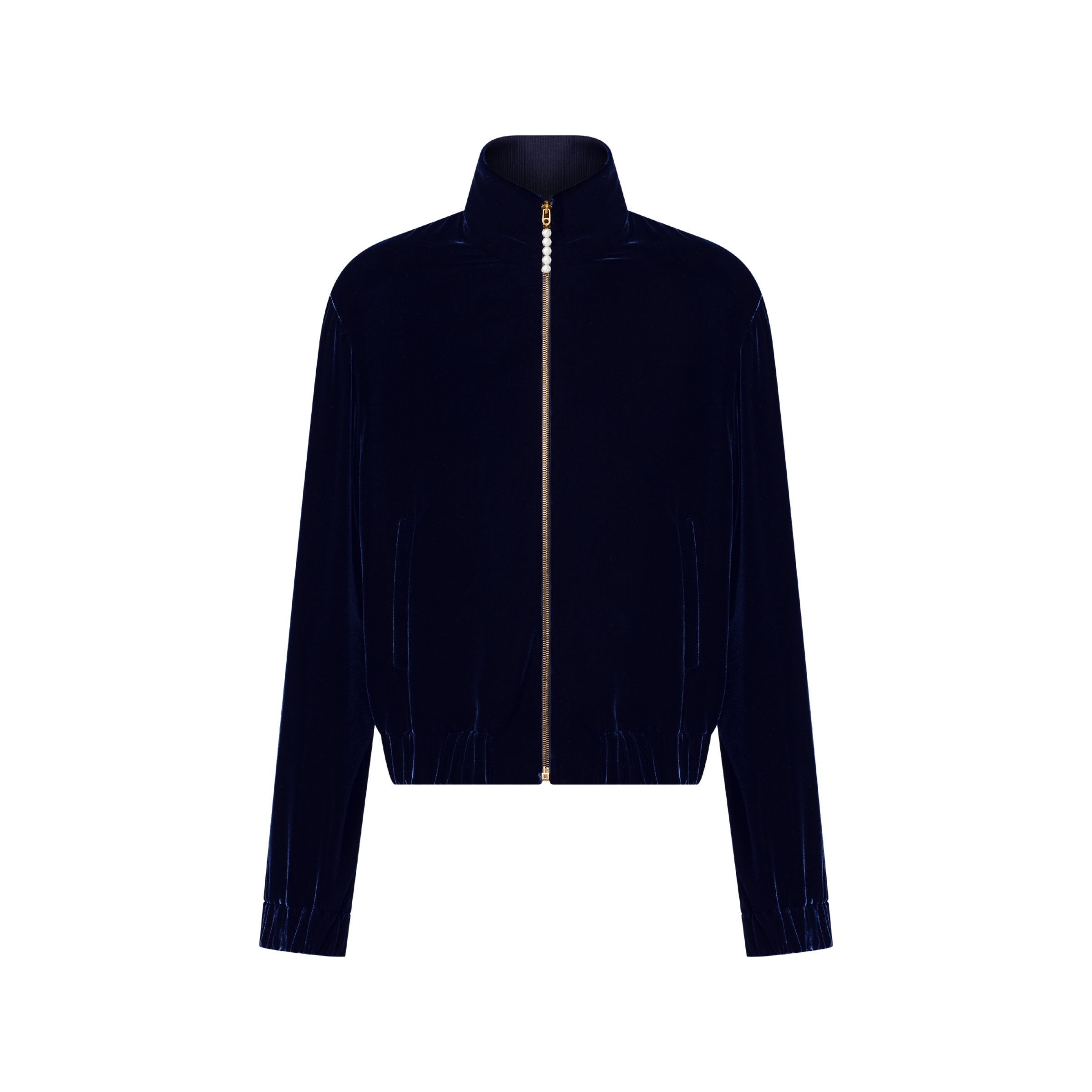 Silk Velvet Tracksuit Top - Ready to Wear | Louis Vuitton India
