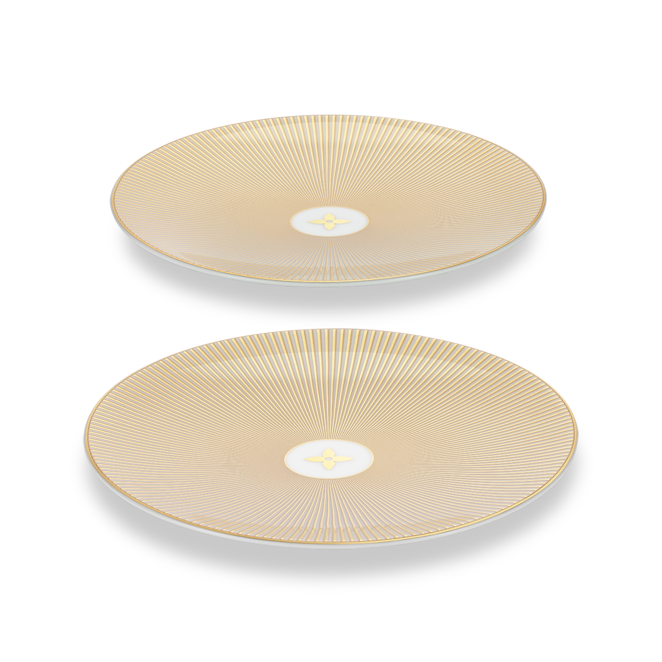 Splendor Set Of 2 Bread Plates - Home and Art of Dining | LOUIS VUITTON
