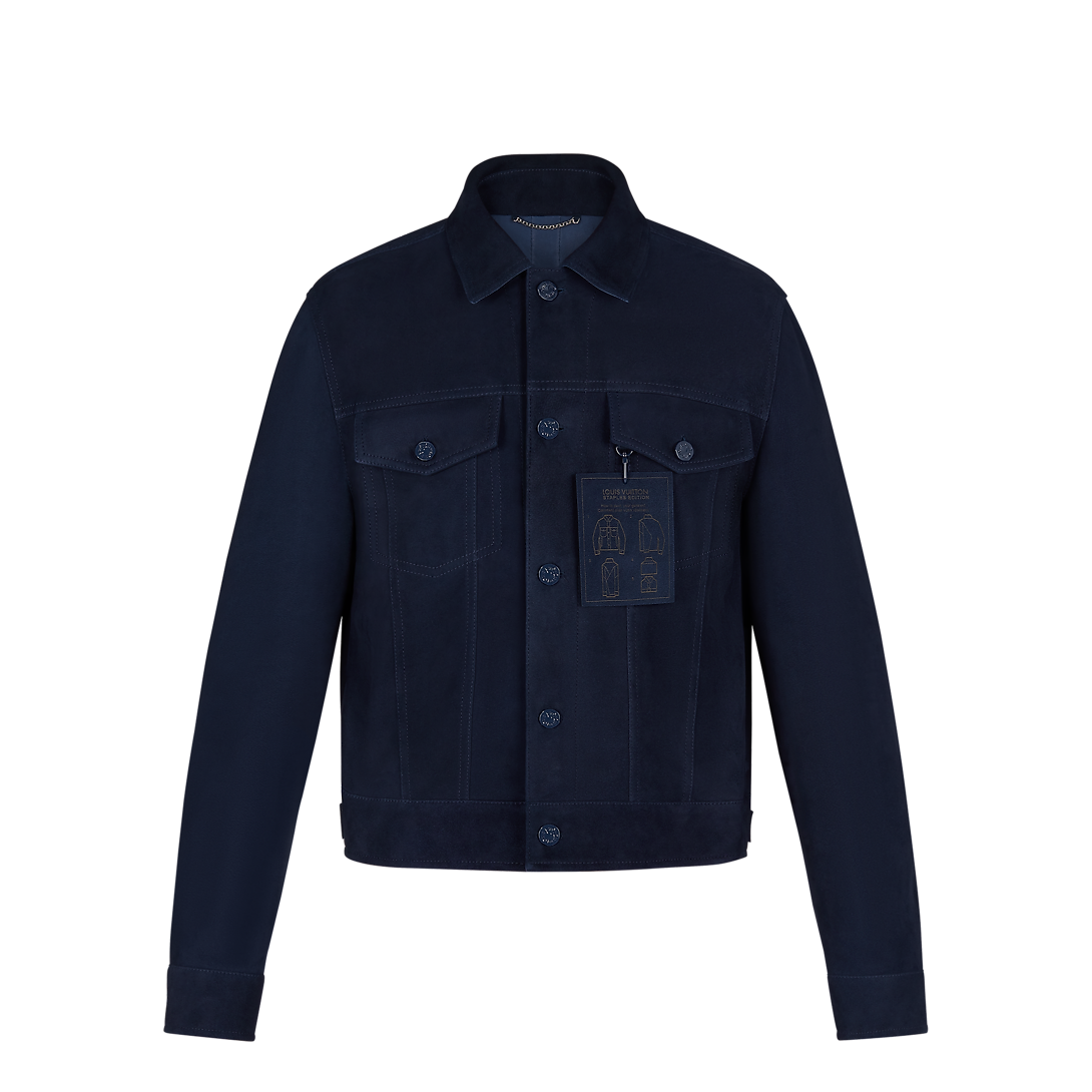 Suede Denim Jacket - Ready to Wear | LOUIS VUITTON
