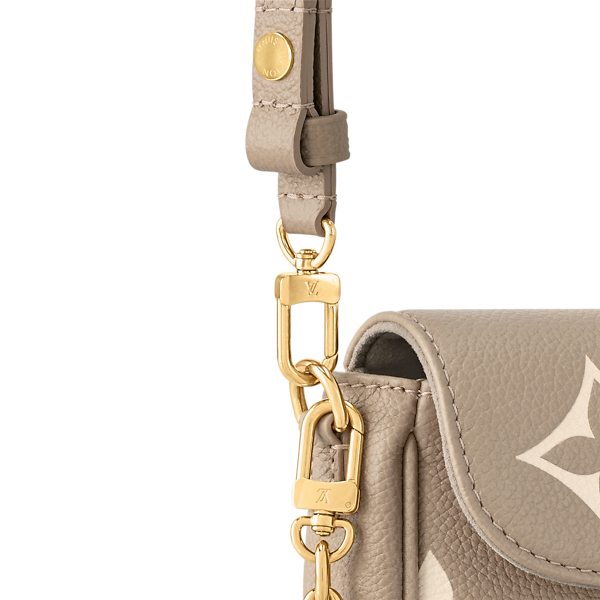 Wallet On Chain Ivy Bicolor Monogram Empreinte Leather - Wallets and ...