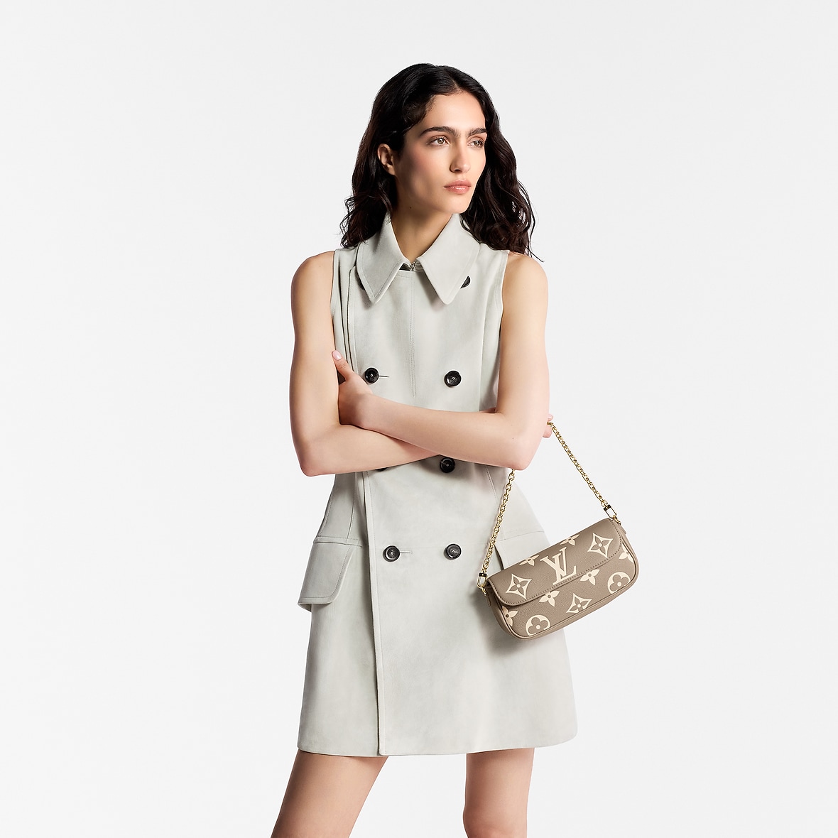 Wallet On Chain Ivy Bicolor Monogram Empreinte Leather - Wallets and ...